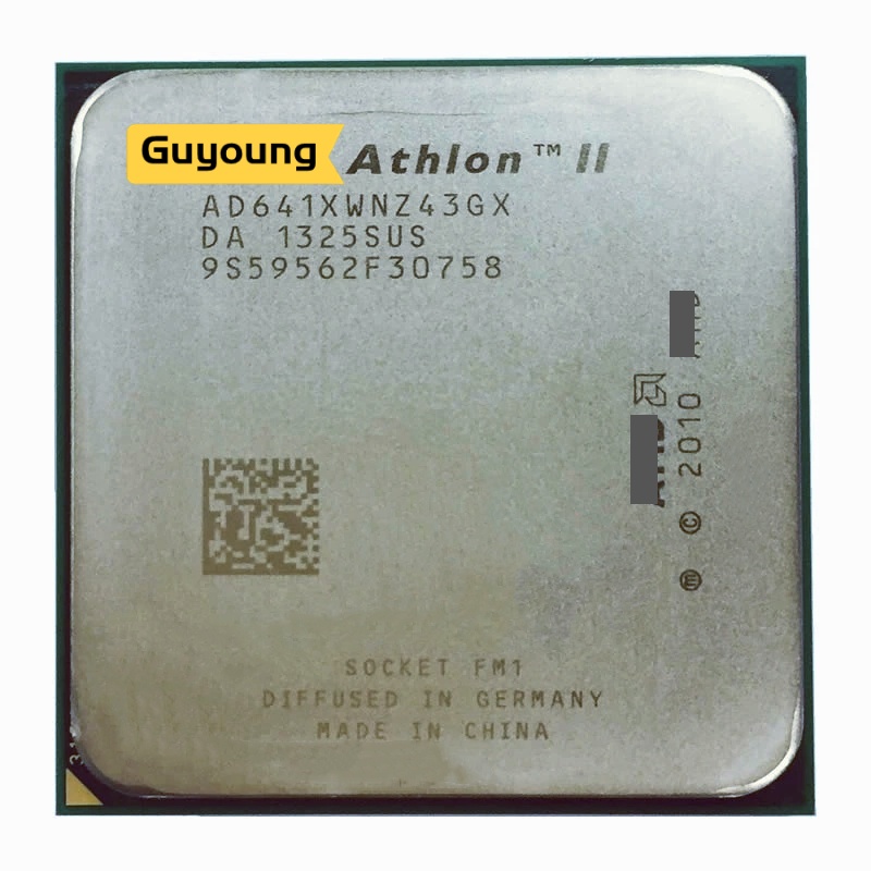 Athlon II X4 641 2.8GHz Used Quad-core CPU Processor AD641XWNZ43GX ...