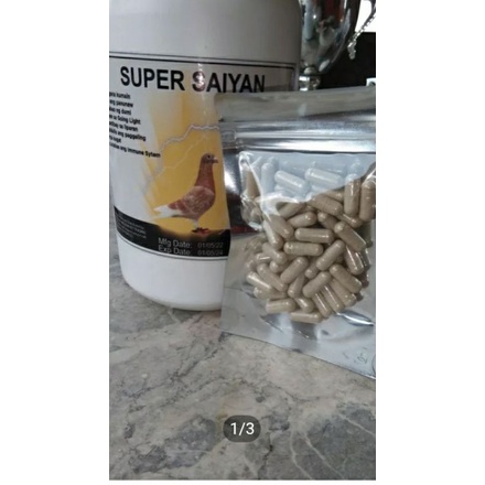 SUPER SAIYAN CAPSULE 100 PCS | Shopee Philippines