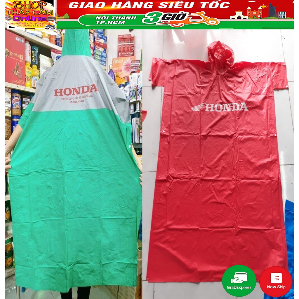 Honda High-Class Cheap Raincoat 1 Head - Many Colors | Shopee Philippines
