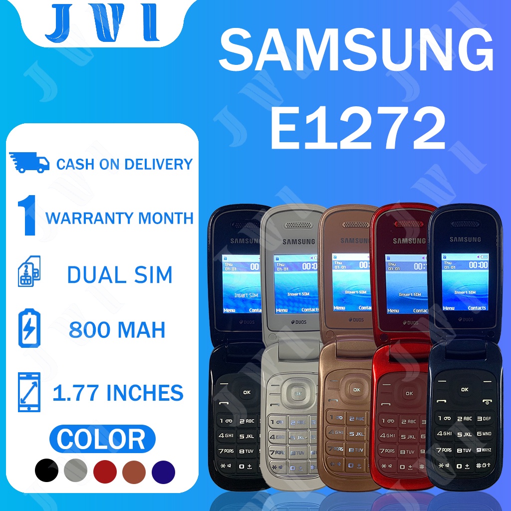 SMG E1272 Flip Phone 2G Button Basic Feature Phone | Shopee Philippines