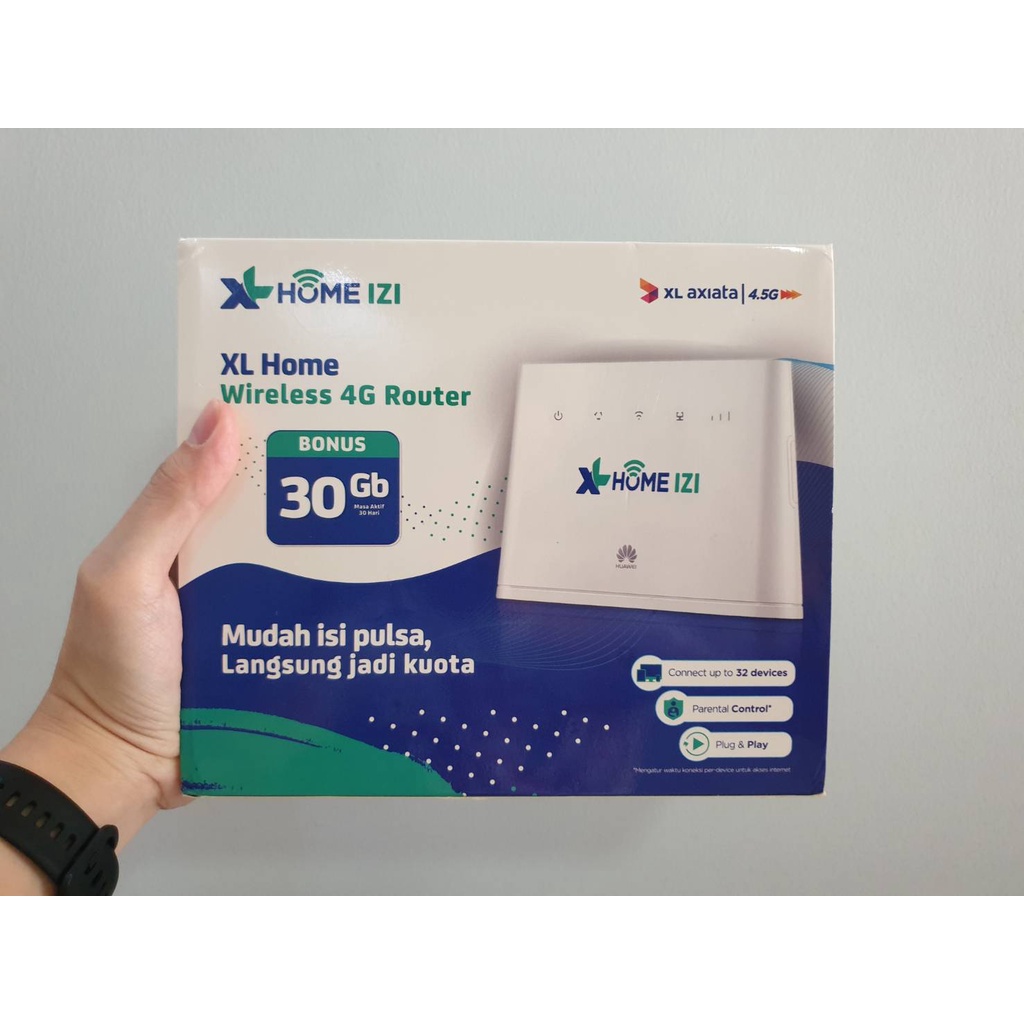 Xl HOME IZI Huawei B311 Modem Wireless 4G Router+SIM Card XL | Shopee ...