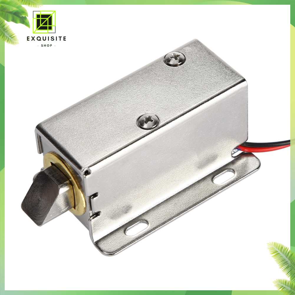 【EST】DC 12V Cabinet Door Electric Lock Assembly Latch Solenoid for ...