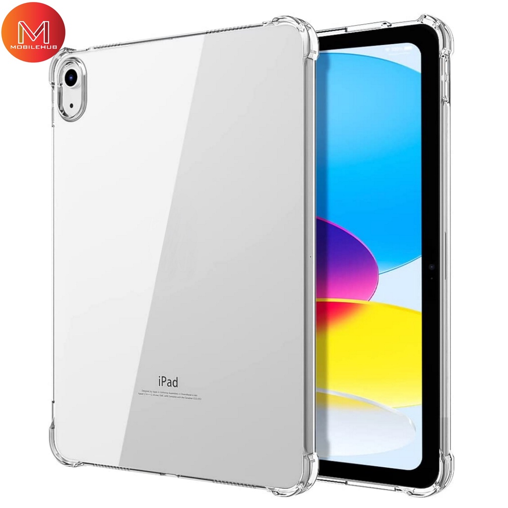 iPad 10th Gen 10.9 2022 German Import Drop Silicone Case (Clear ...