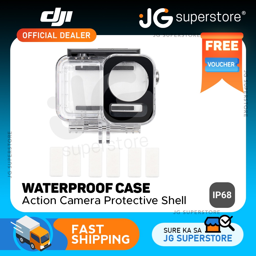 DJI Waterproof Protective Shell Case with Anti-Fog Inserts, Two-Prong ...