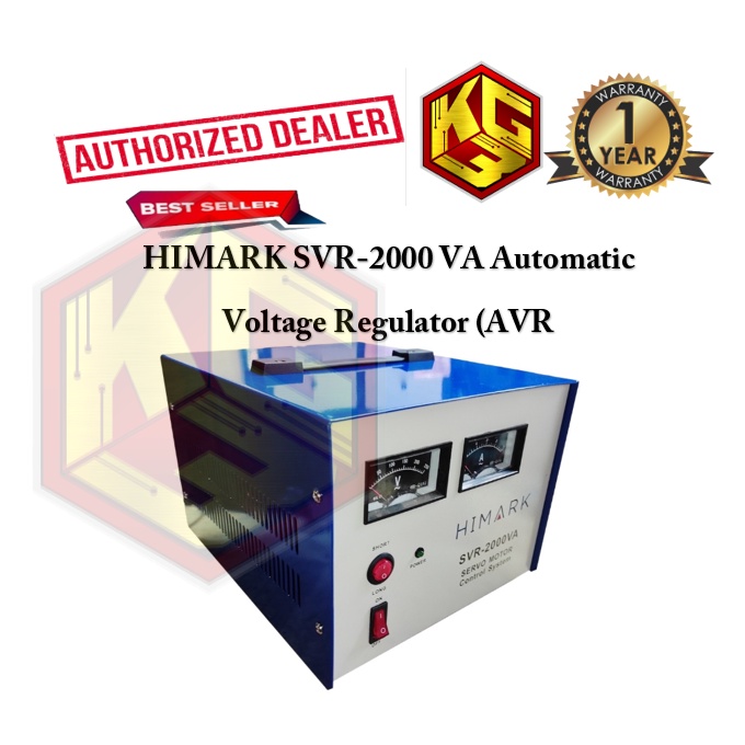 Himark SVR-2000VA AVR 2000watts Automatic Voltage Regulator 2000VA with ...