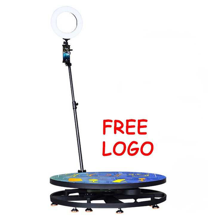 100cm 360 Photo Booth Photobooth Automatic Cheap Portable Rotating 360 ...