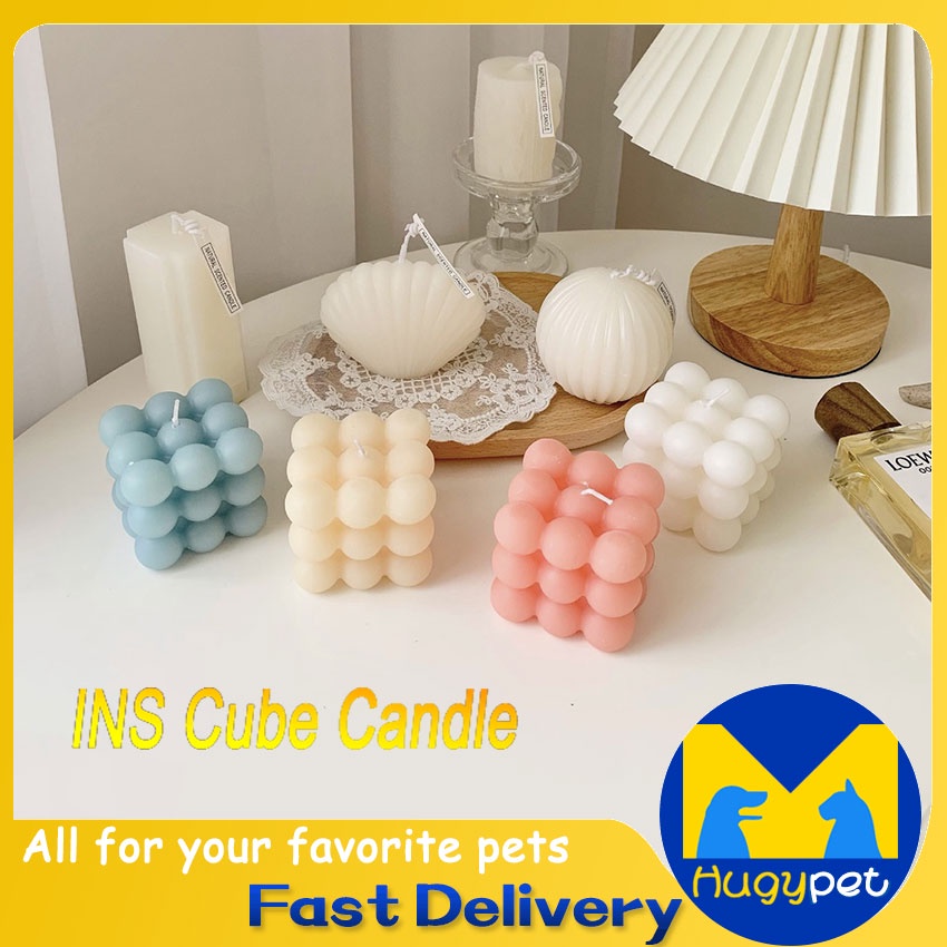 3D Bubble Magic Rubik's Cube DIY Candle Mold Silicone Handmade Candle ...