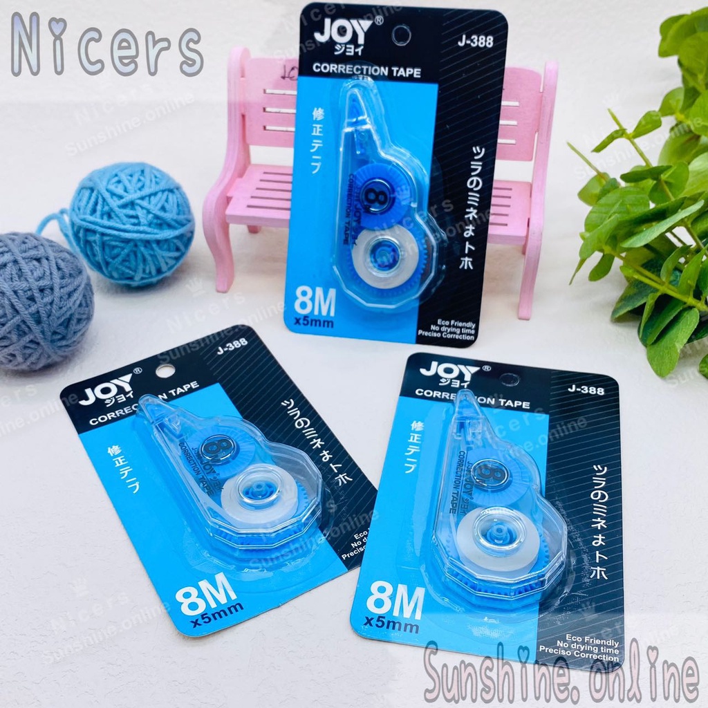 J-388 Joy Correction Tape 8M stationary 1pc | Shopee Philippines