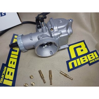 nibbi carburetor round slide with 28mm 26mm 24mm free slow jet and main ...