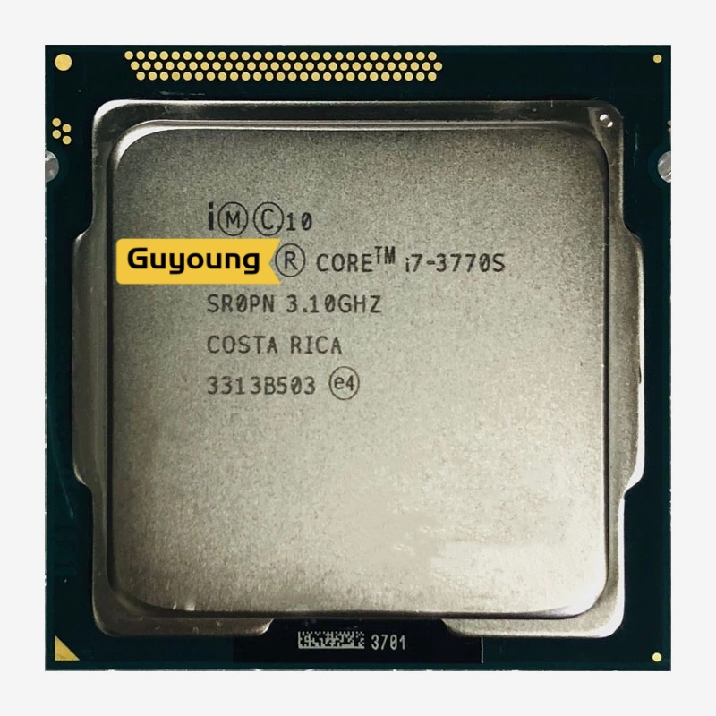 Core i7-3770S i7 3770S i7 3770 S 3.1 GHz Used Quad-Core Eight-Core 65W CPU Processor LGA 1155 ...