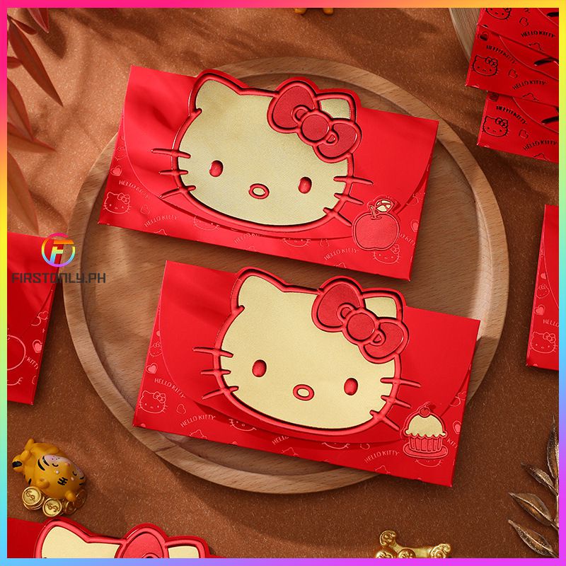 2023 Long Hello Kitty AngBao lovely Cartoon Minnie Mickey Red Packet ...
