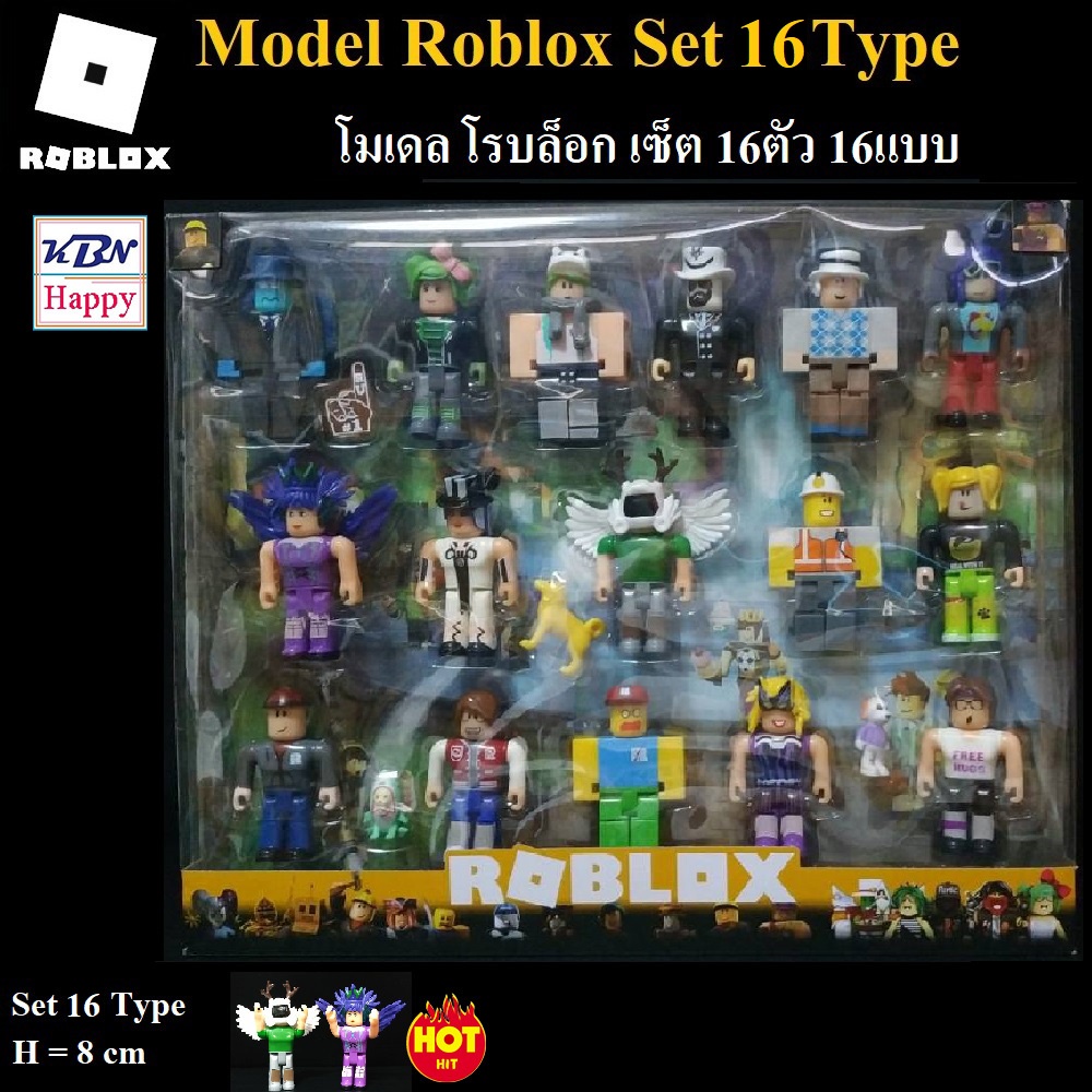 Model ROBLOX Set 16Type 16 Robot Action Figures 16 Models With ...