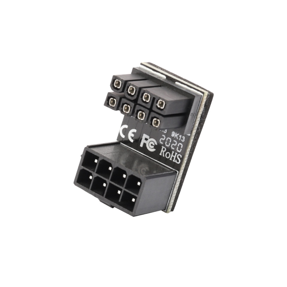 Bellare Cod Atx 8 Pin Female To 8 Pin Male 180 Degree Adapter Gpu