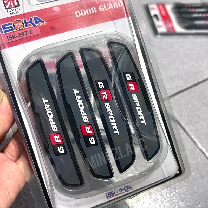 HITAM Doorguard GR SPORT GRAY BLACK DOOR GUARD ISOKA RUBBER CAR DOOR ...