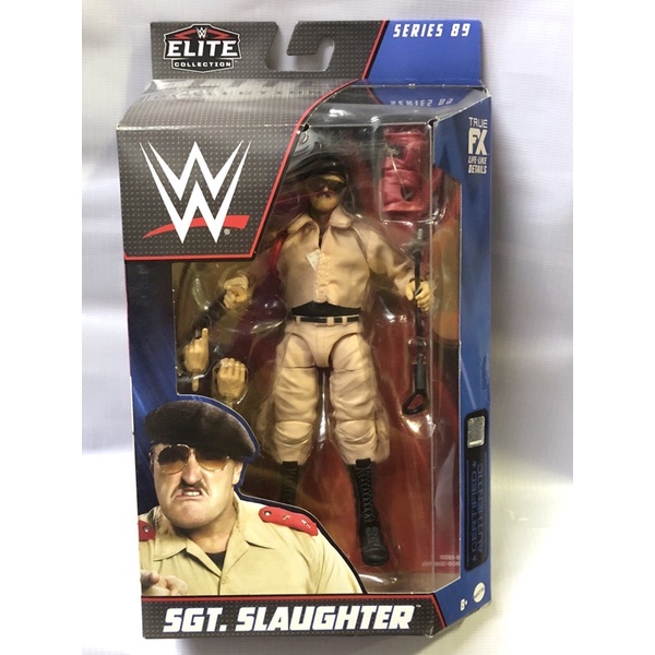 WWE Elite Collection Sgt. Slaughter | Shopee Philippines