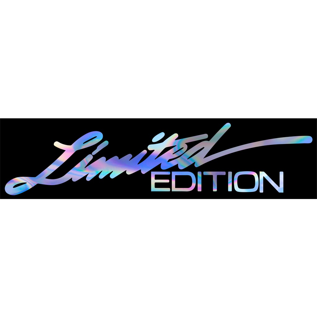 Limited edition vinyl sticker,WATER PROOF STICKER,VINYL STICKER,CUTOUT ...