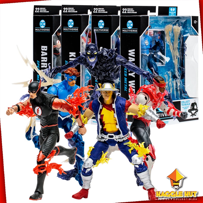 The Flash Speed Metal Build a The Darkest Knight McFarlane Toys DC ...