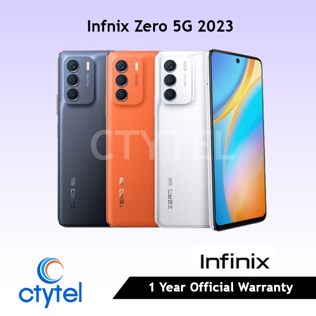 Infinix Zero 5g 2023 1 Year Warranty Shopee Philippines