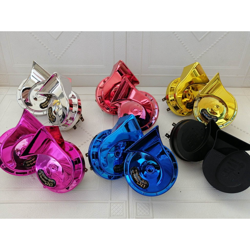 LTC RACING -3329 MOTORCYCLE HORN HI & LOW (with free key chain ...
