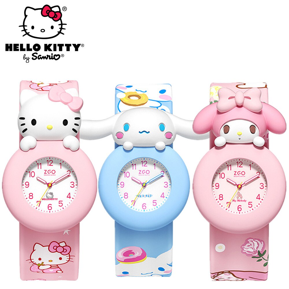 Sanrio Hello Kitty Melody Cinnamoroll Watch GIrls Student Cartoon ...