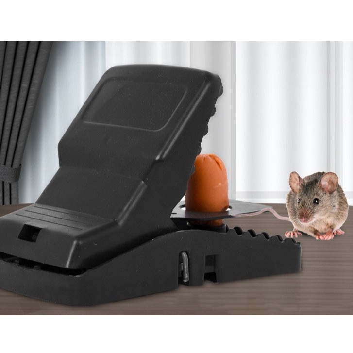 Quick-Snap Mouse Trap Control Rat Killer Reusable Mousetrap Bait Spring ...