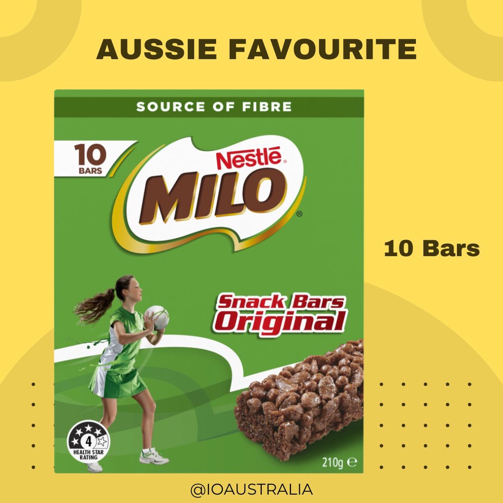 Nestle Milo 10 Snack Bars (10x21g) | Shopee Philippines