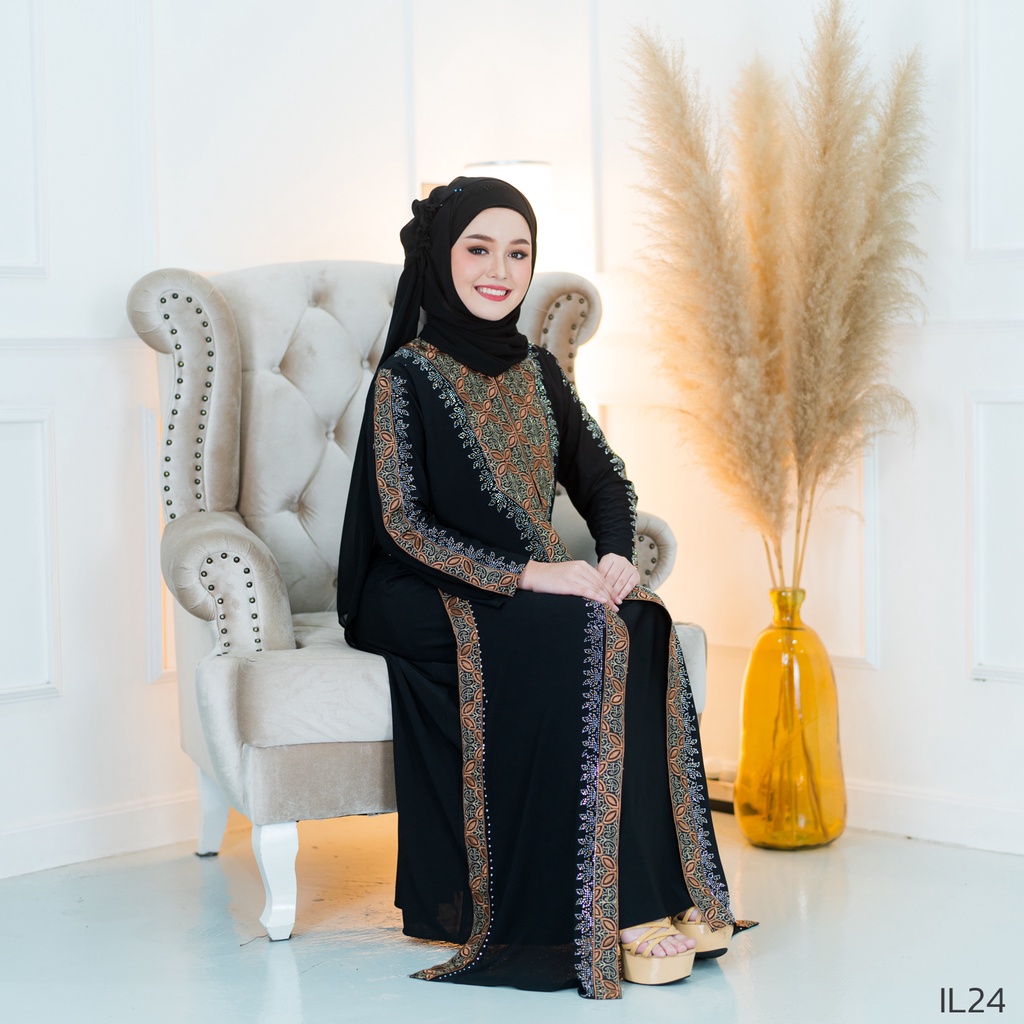 Muslim Dress Women Or Abaya Imported From Dubai Style Islamic Diamond ...