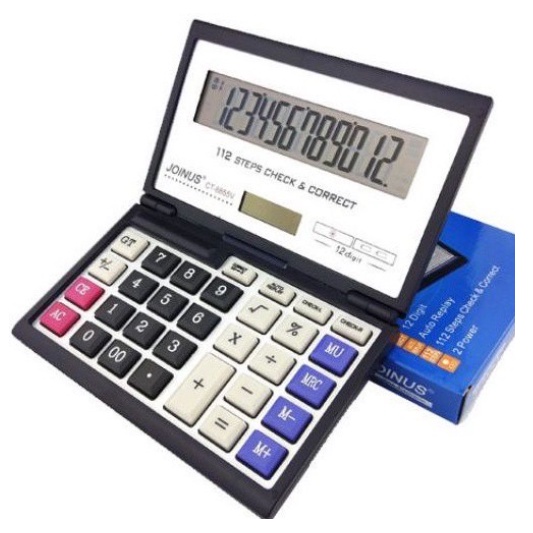 Folding flip calculator solar calculator large screen financial office ...