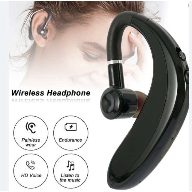 S109 Wireless Headset 180° Rotatable Bluetooth Headset Single Wireless ...