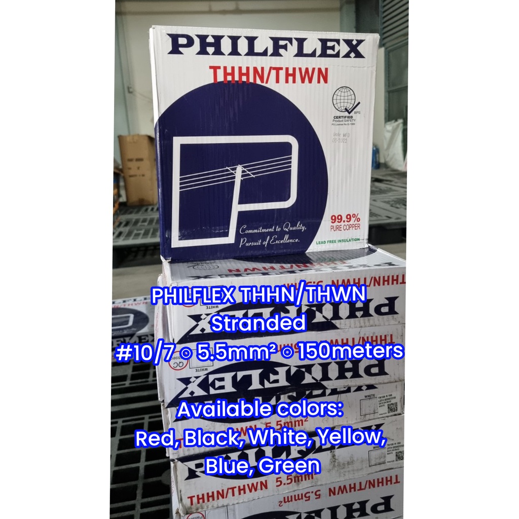 Philflex thhn electrical stranded wire | Shopee Philippines