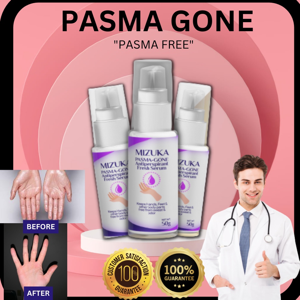 MIZUKA PASMA GONE Antiperspirant Anti Pasma Anti Sweat underarm no ...