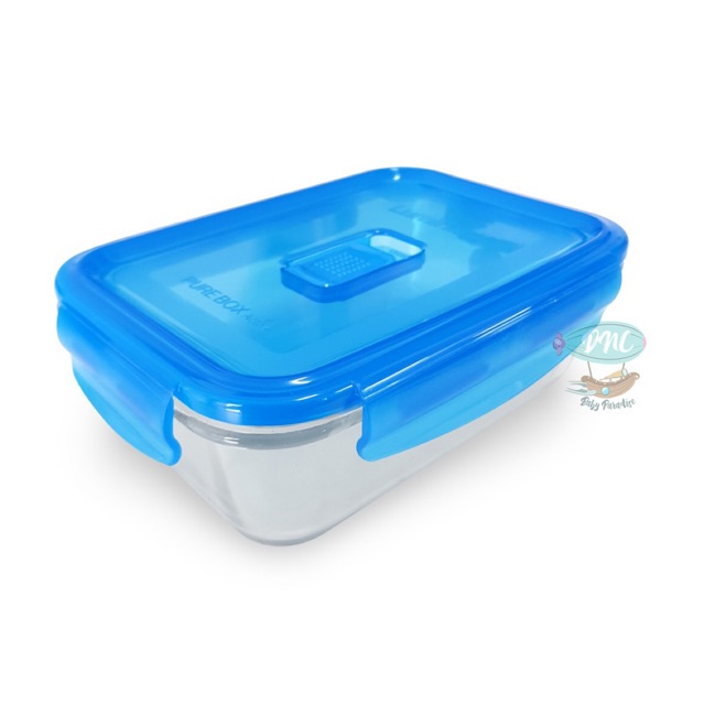 LUMINARC PURE BOX ACTIVE /Glass Container- 820ML /1220ml | Shopee ...