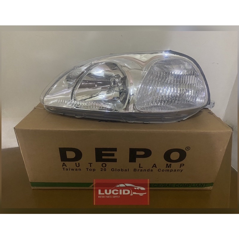 Headlight Civic 1996 - 1998 lxi , vtec (bigote) | Shopee Philippines