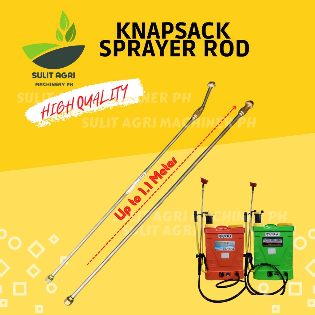 Knapsack Sprayer Rod/Lance/Stick Brass Connector Extension Metal Bakal ...