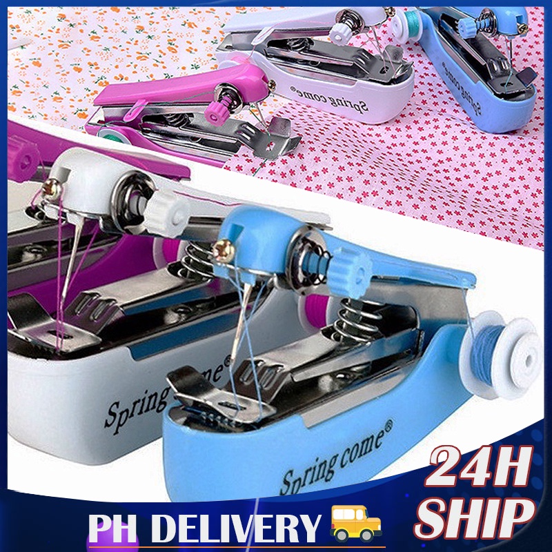 Manual Sewing Machine Mini Handheld Sewing Machine Mending Clothes ...