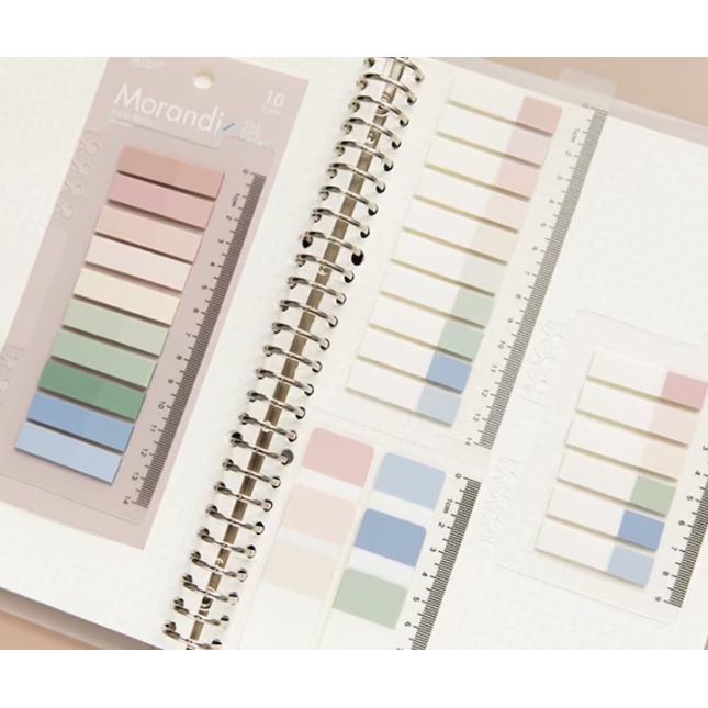 Shirly 10 Sheets Color Label Index Sticky Notes | Planner Bullet ...
