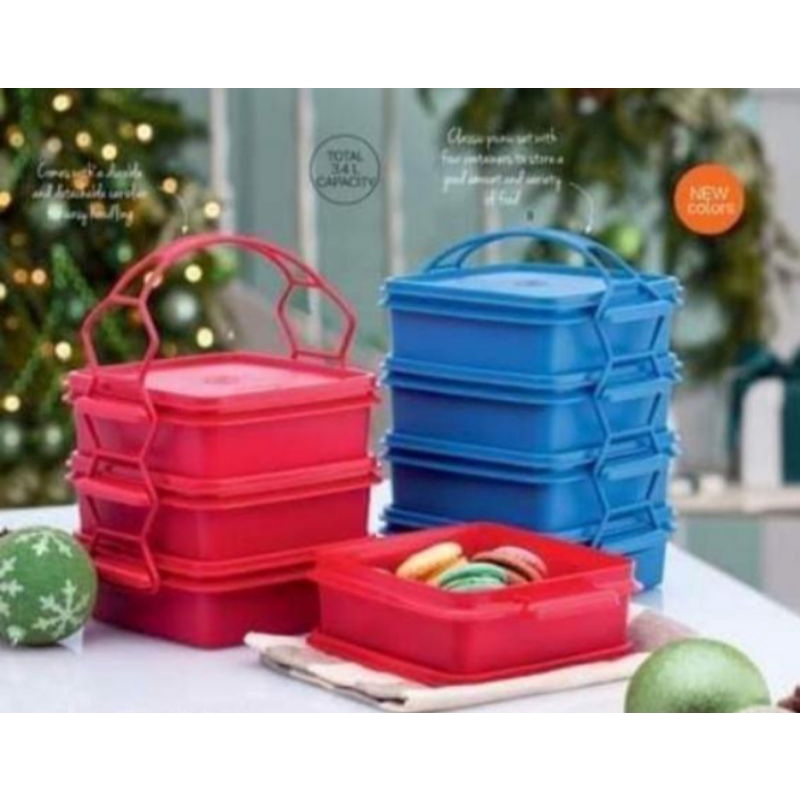 Tupperware SMALL GOODY BOX SET | Shopee Philippines