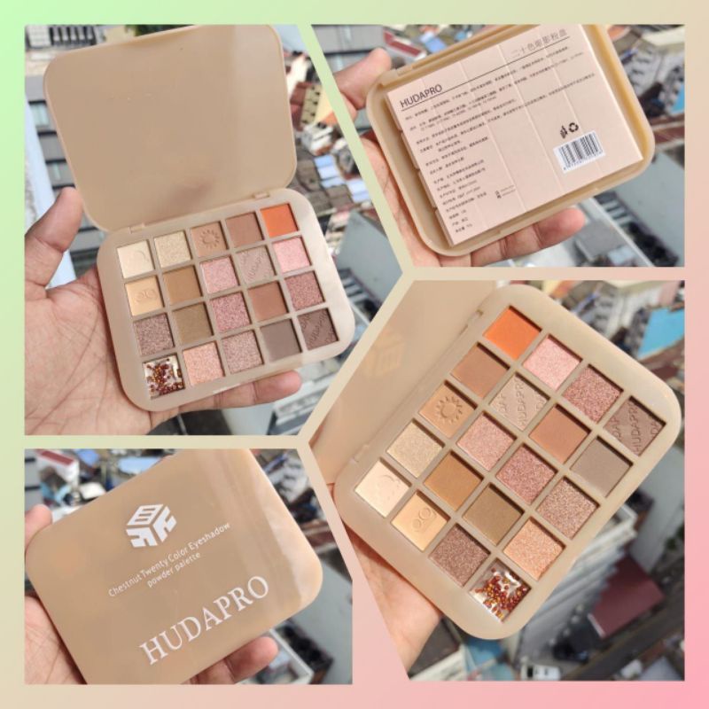 HUDAPRO Chestnut 20Colors eyeshadow Palette | Shopee Philippines