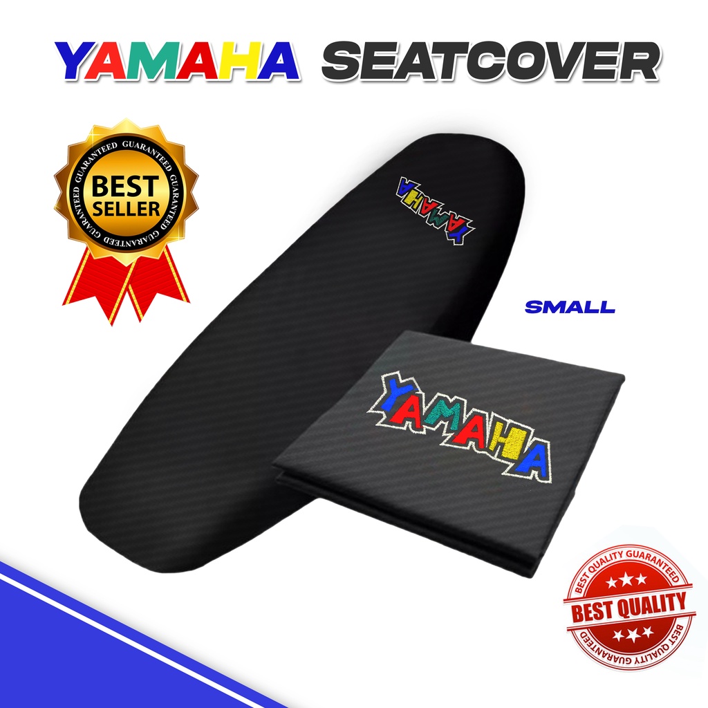 Yamaha Mio Sporty 115 Motor Carbon Seat Cover Leather Embroidered Logo ...