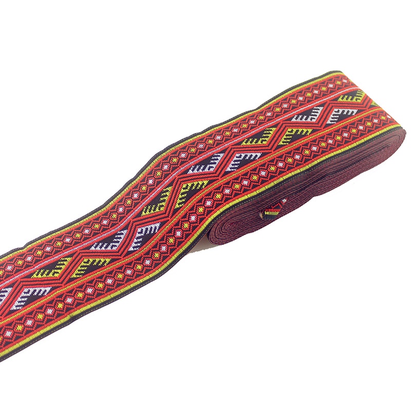 5yards/piece Width 5cm Embroidery National Lace Fabric Webbing For ...