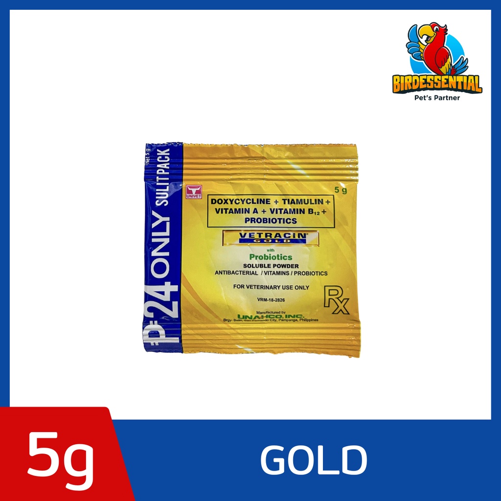 Vetracin soluble powder 5g/6g (Classic, Premium, Gold, Ultima ) Univet ...