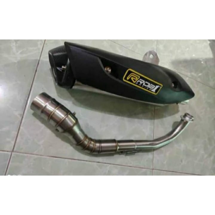 Standard Exhaust racing rob 1 FULLSET custom nmax pcx xmax Click beat ...