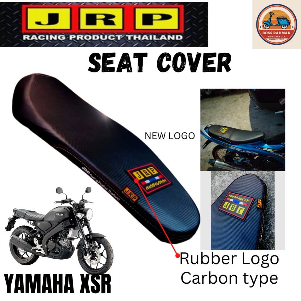 ORIGINAL JRP SEAT COVER FOR YAMAHA XSR ( RUBBER LOGO ) JRP THAI PARTS ...