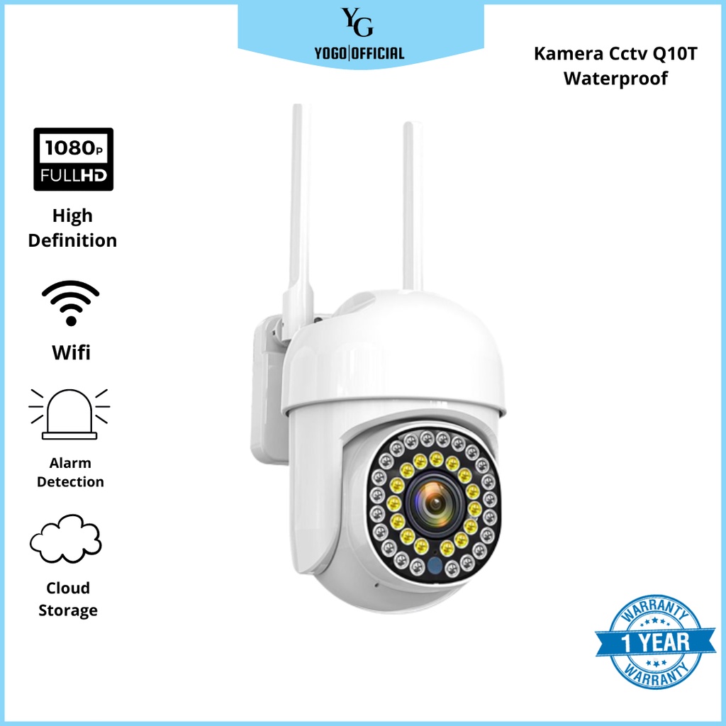 Cctv Camera Q10T Outdoor Waterproof Camera 1080P/Infrared Onvif Connect ...