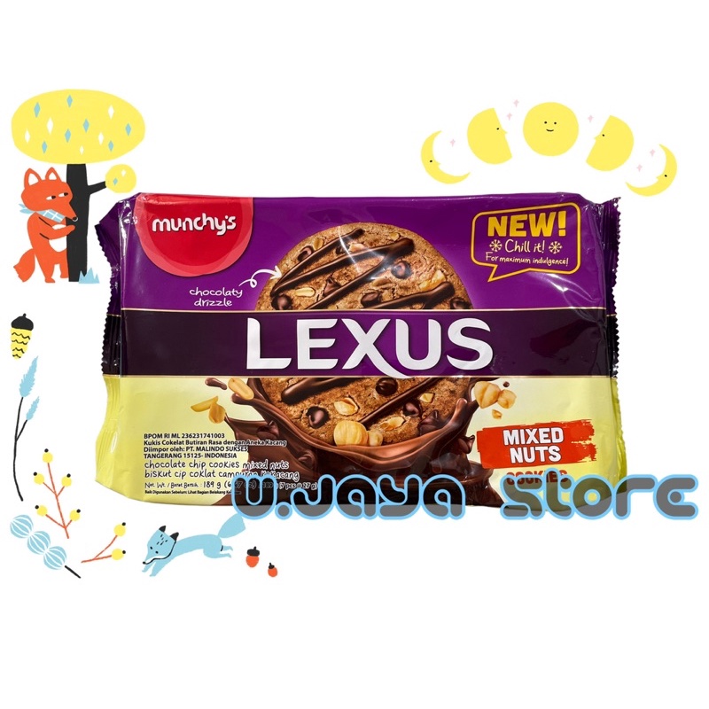 Munchy NGYs Lexus New Original / Mix Nuts / Drak Choco 189g | Shopee ...