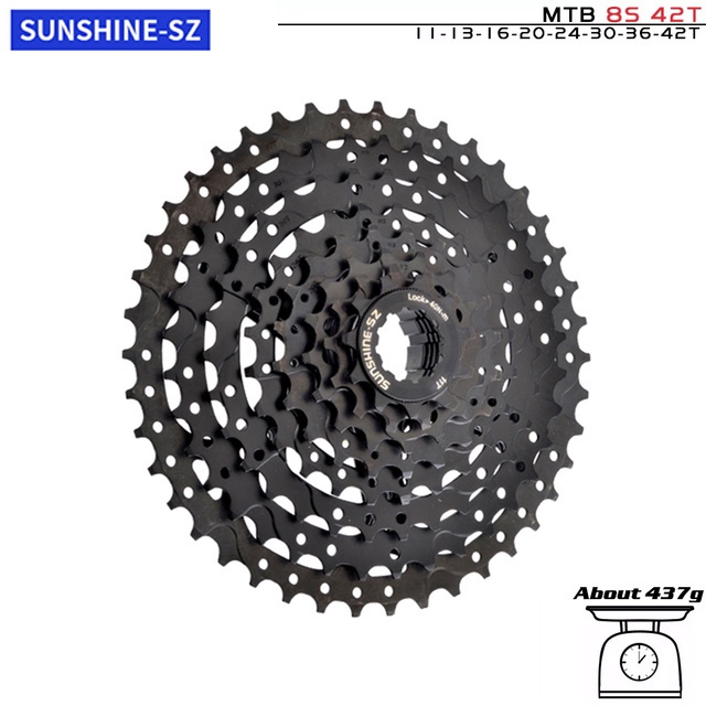 Sunshine 8 9 10 11 12 Speed Mountain Bike Cassette Cogs Freewheel 32T ...