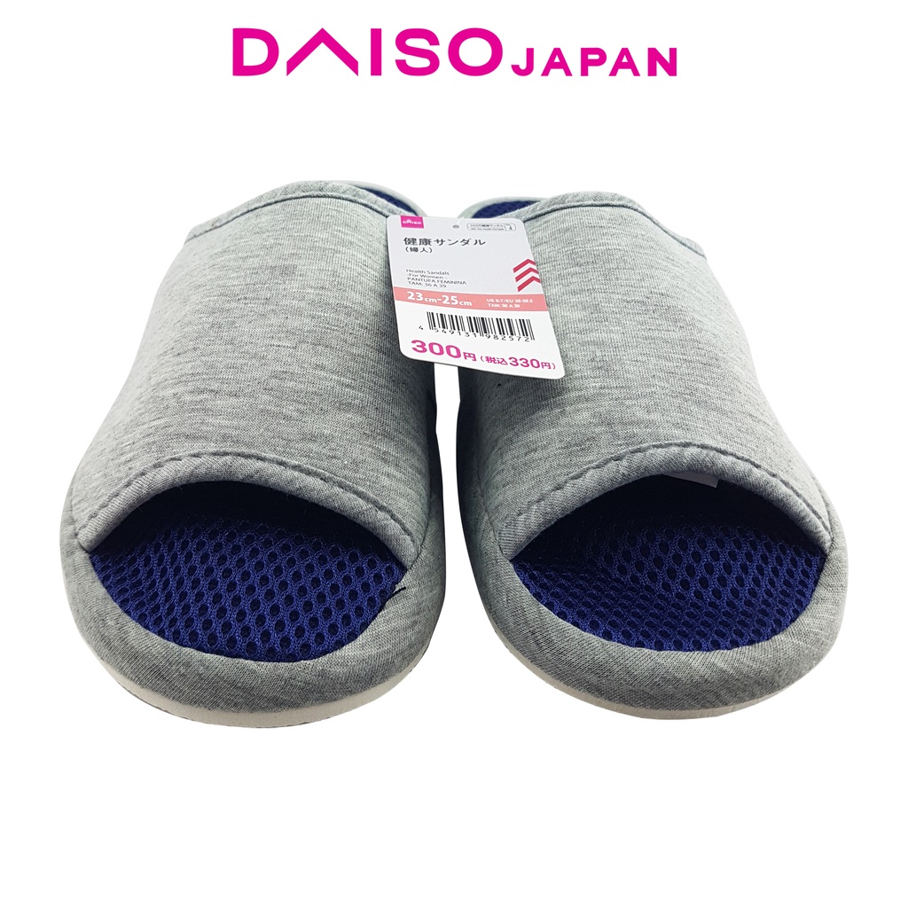 Daiso Health Slippers for Women (23cm - 25cm, EU 36 - 39.5) | Shopee ...