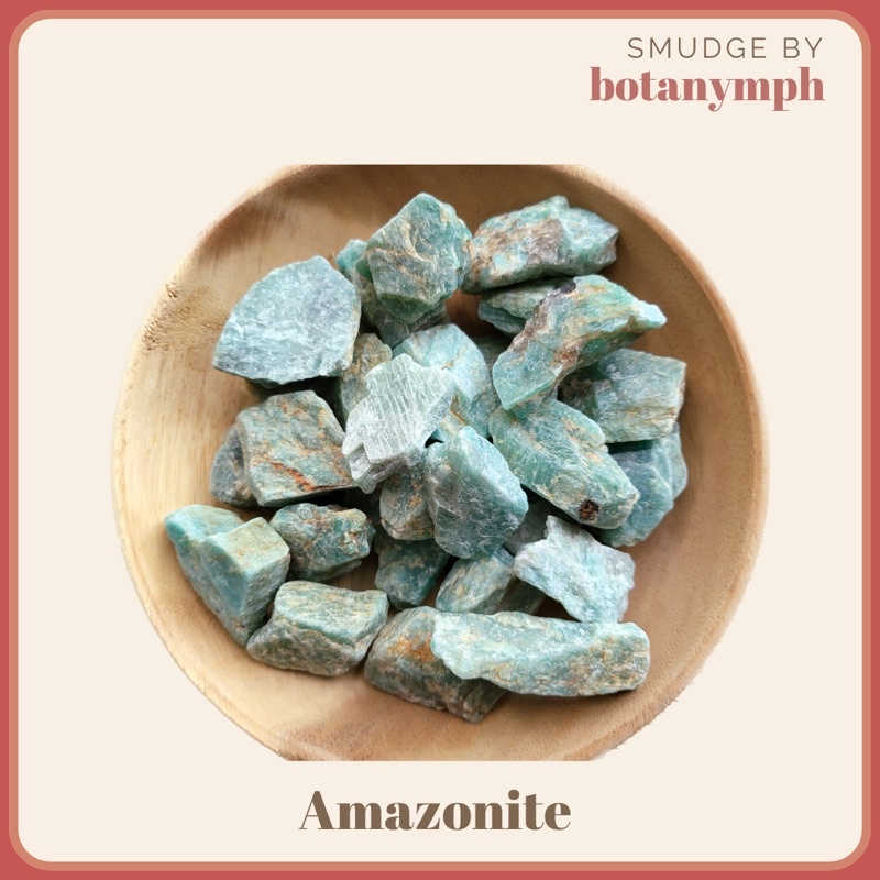 Raw Amazonite Quartz Stone/Piece | Shopee Philippines