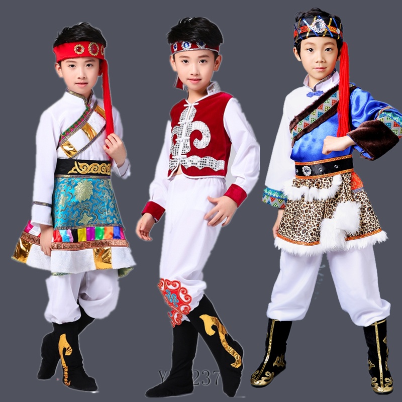 Performance Costume Children's Dance Mongolia, Russia, Kazakhstan ...