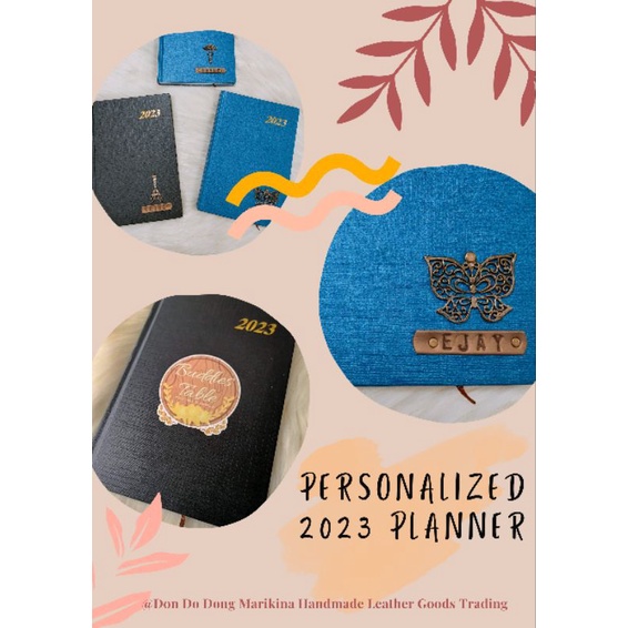 Personalized Planner 2023 HARD BOUND | Shopee Philippines